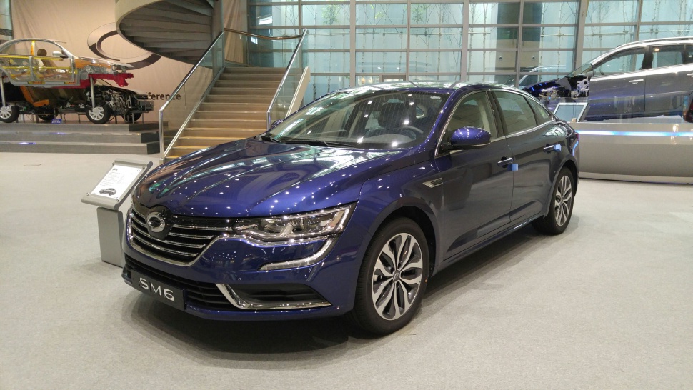 Renault Samsung SM6 technical specifications and fuel economy